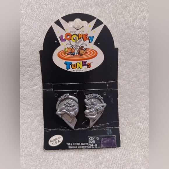 Warner Bros. | Other | Vintage Looney Tunes Taz Mrs Taz Best Friends ...